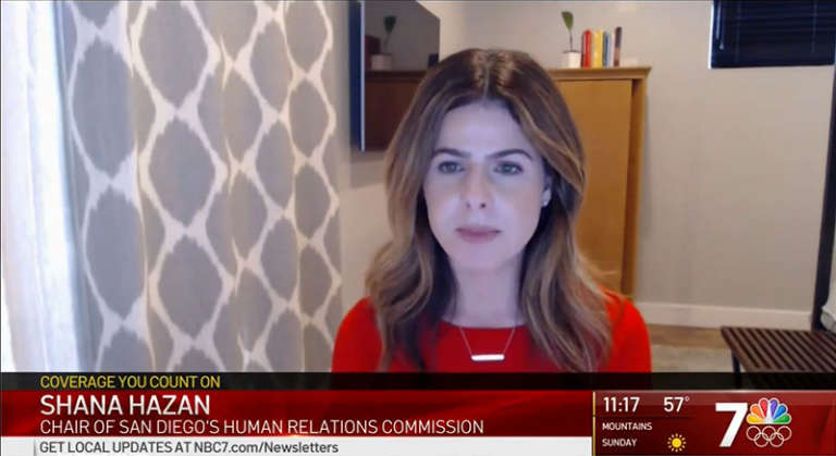 Shana Featured On NBC 7 Speaking Out To Stop Discrimination Against ...